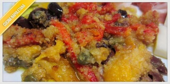 Neapolitan gratin peppers recipe