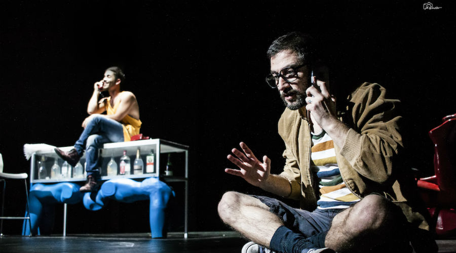 Smiley - A love story, staged in Naples at the Nuovo Teatro Sanità
