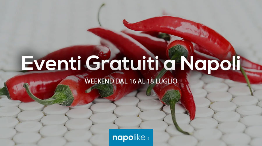Eventi gratuiti a Napoli nel weekend dal 16 al 18 luglio 2021
