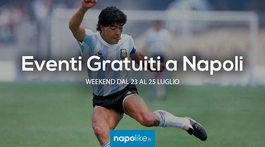 Eventi gratuiti a Napoli nel weekend dal 23 al 25 luglio 2021