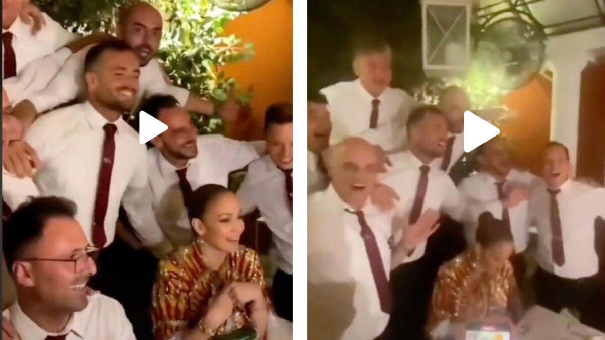 Jennifer Lopez in Capri: "That's amore" serenade for her and the video ...