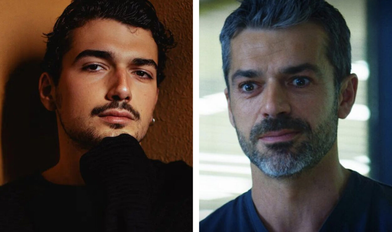 Giacomo Giorgio (Ciro di Mare Fuori) in DOC 3. The photos