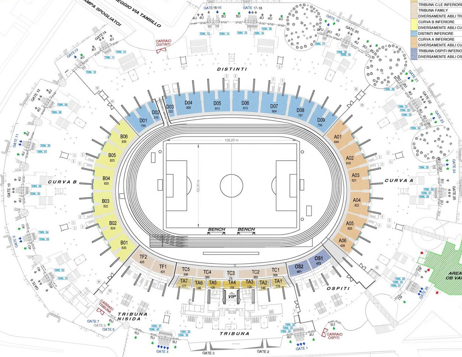 Concerto Coldplay Napoli, come trovare il posto, ingressi e settori ...