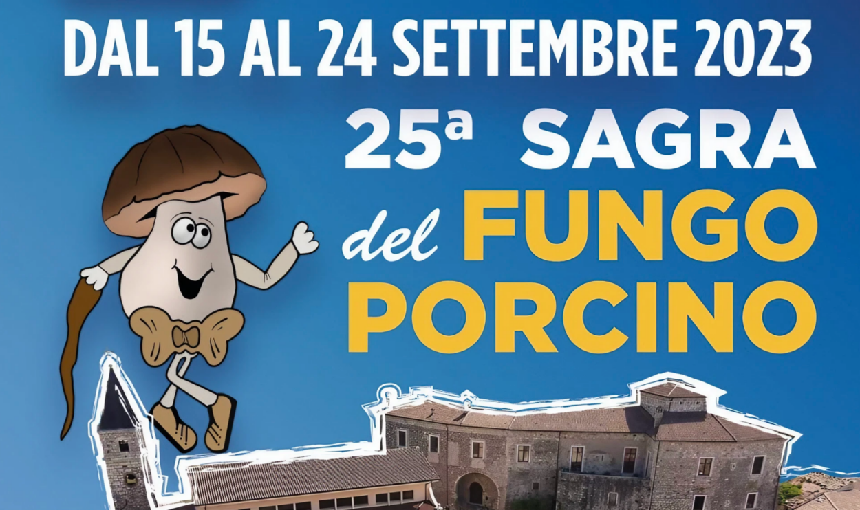 Porcini mushroom festival in CastelPagano, near Benevento