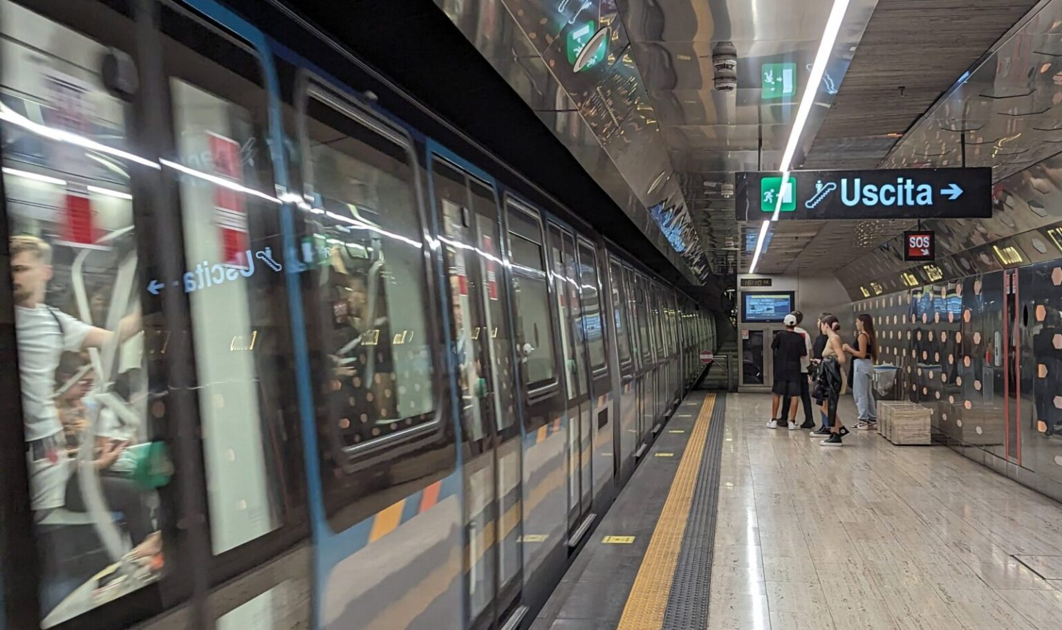 Naples Metro Line 1 early closure 10, 11, 12, 13 March 2025