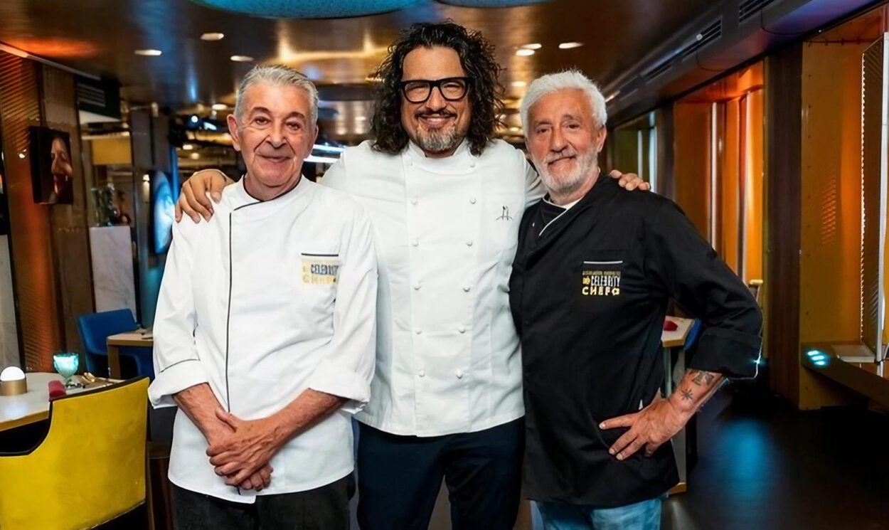 Boom! Renato and Raffaele from UPAS at Celebrity Chef, that's when