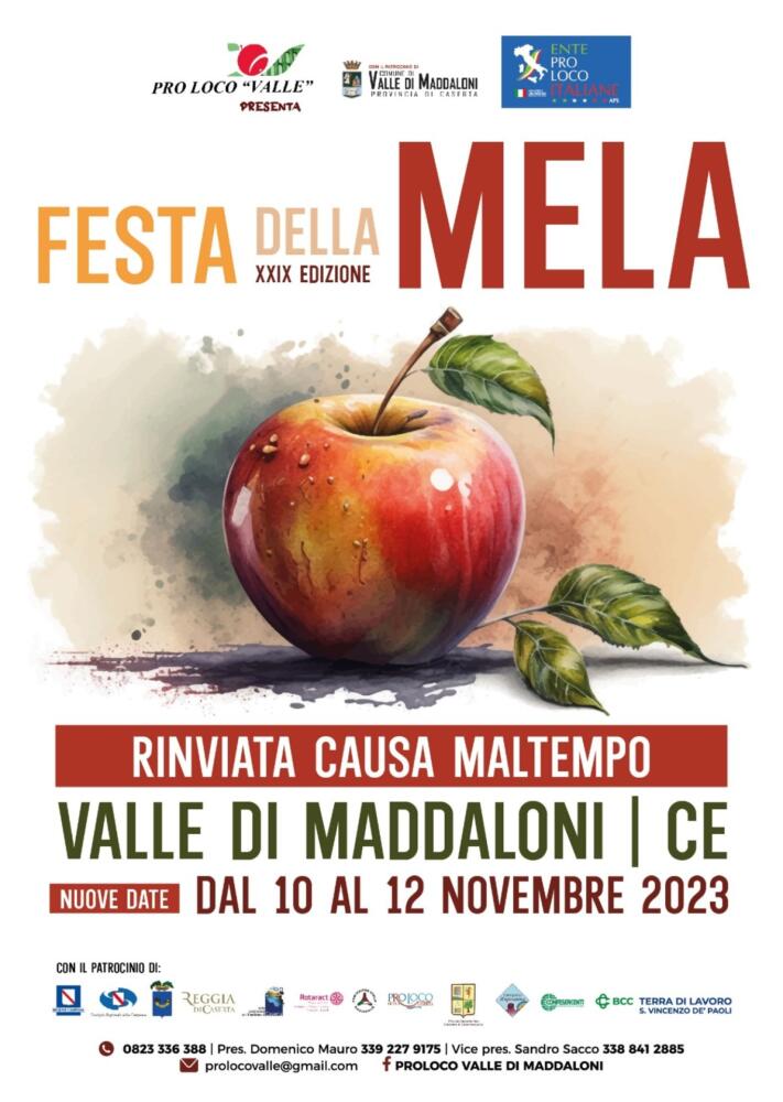 Festa della Mela Annurca a Maddaloni, dolci e molte altre pietanze