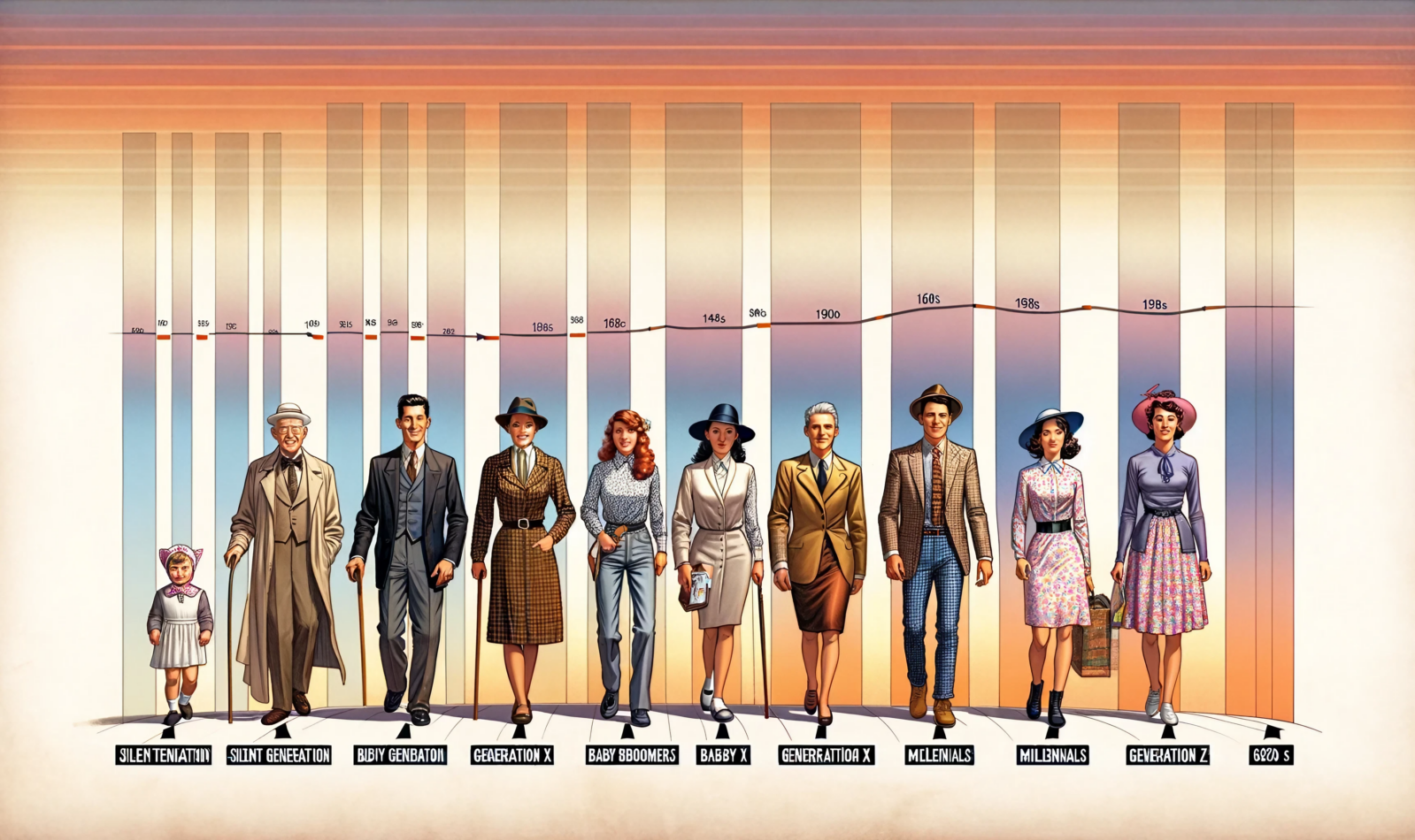 Boomers, Millenials, Gen Y e Z, differenze economiche e significato