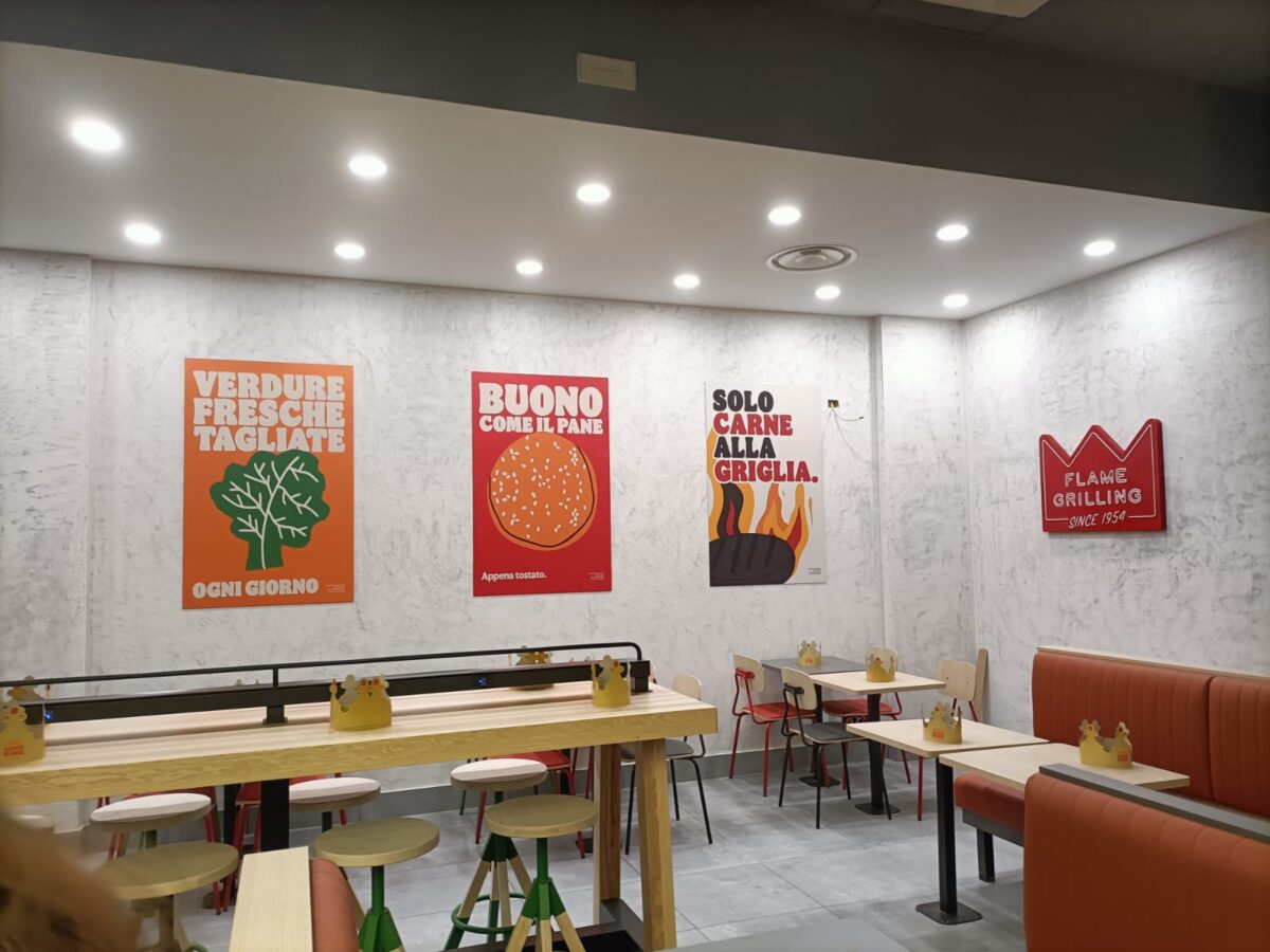 Burger King opens in Varcaturo, when and where (date and address)