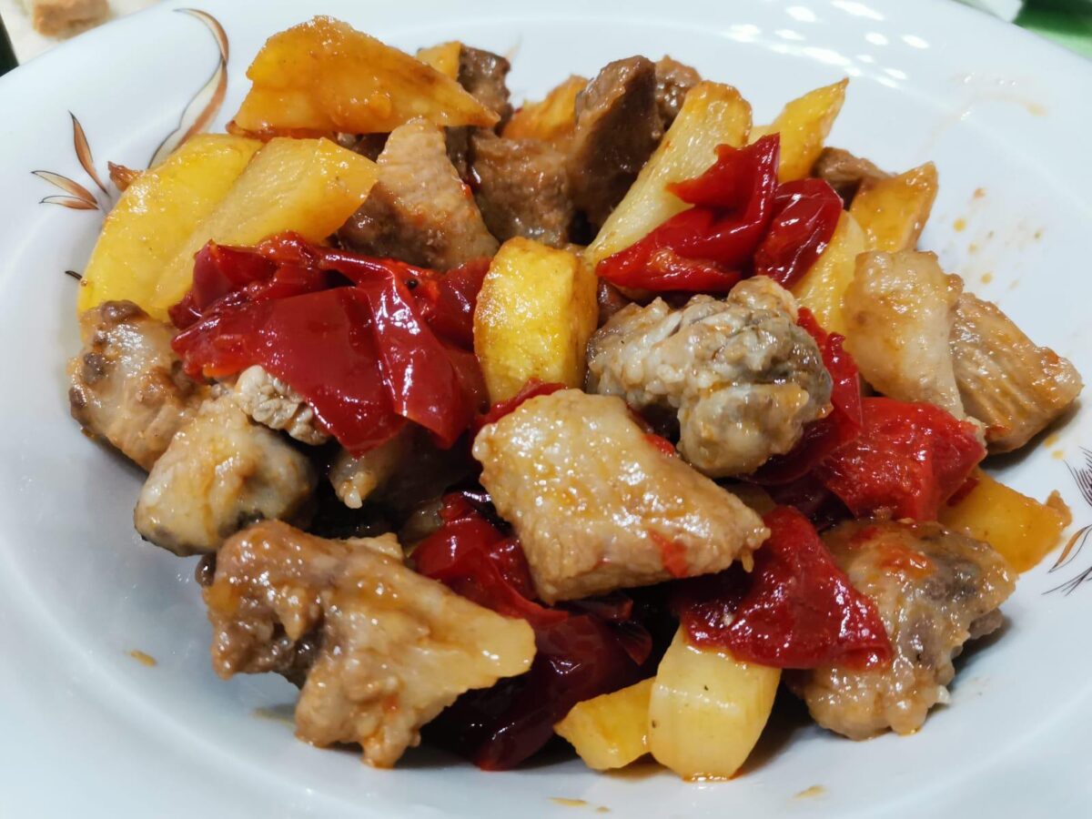 Pork Saute Challenge in Taurasi, a mouth-watering program