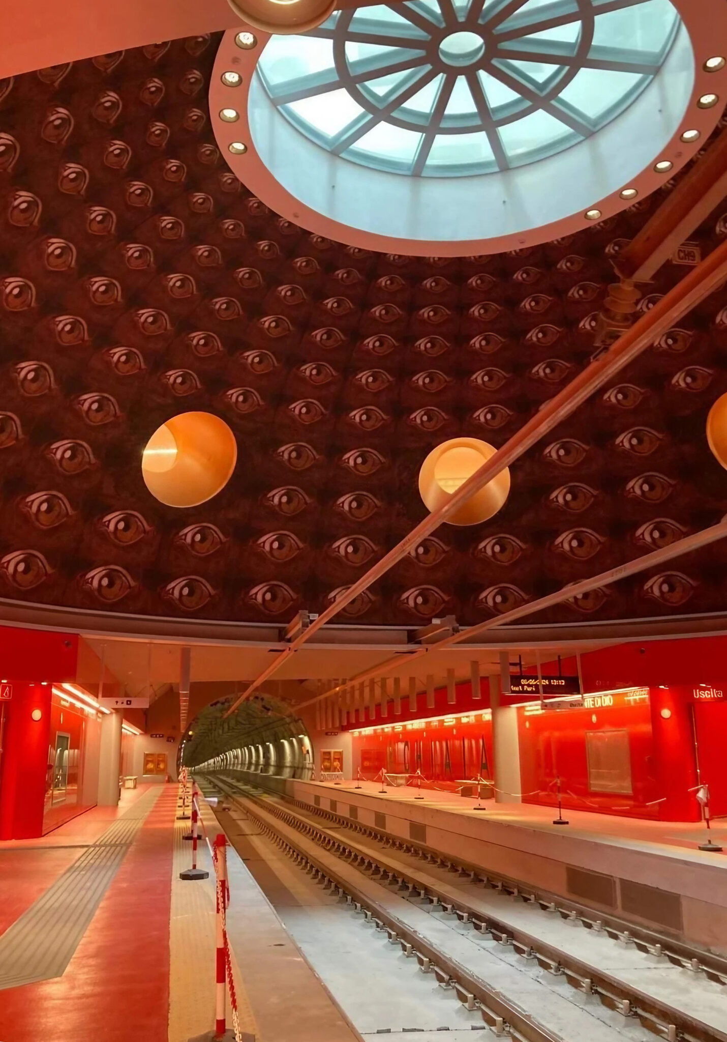 Metro Line 6, the spectacular photo before the opening