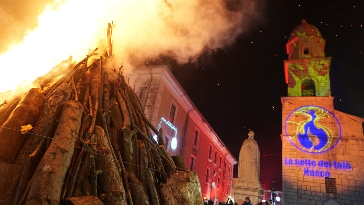 Bonfire Night in Nusco 2026: Program and dates for the bonfires