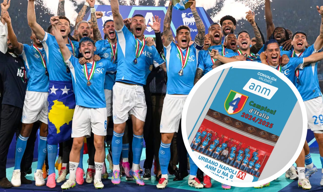 ANM Ticket Celebrating Napoli Scudetto. Where to Buy and How Much It Costs