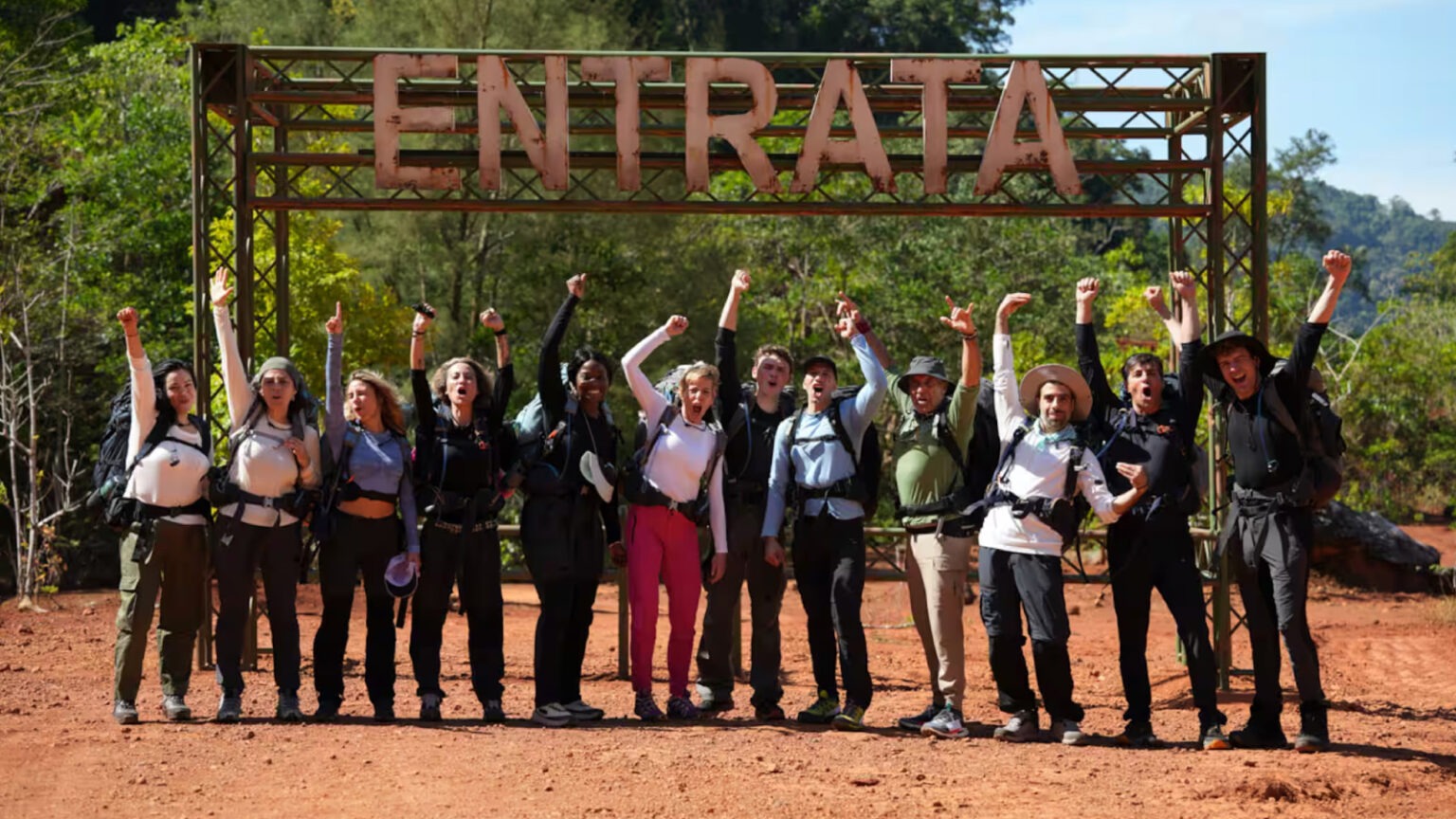 Money Road, the contestants. Who are the 12 protagonists in the jungle