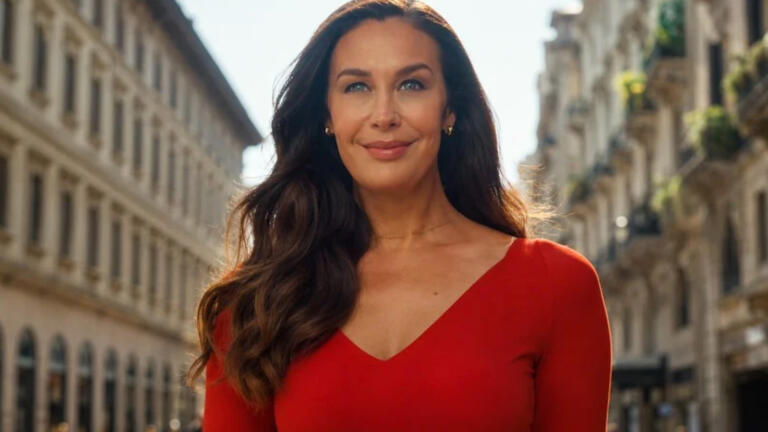 Megan Gale today. Age, Omnitel commercial, and new Iliad ad.