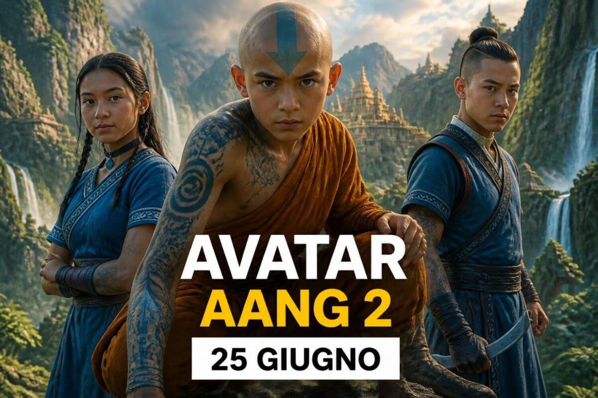 Avatar La leggenda di Aang 2 su Netflix dal 25 giugno