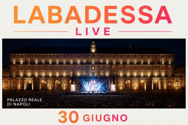 Labadessa live a Palazzo Reale il 30 giugno per il Campania Teatro Festival