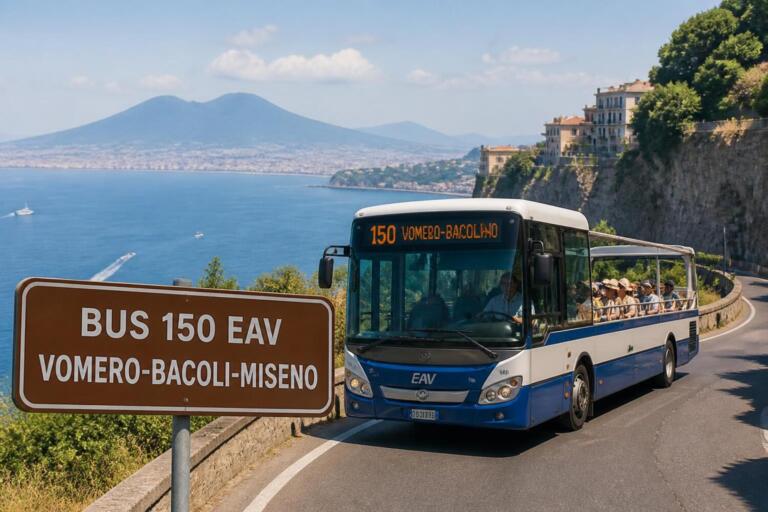 EAV Bus 150, il servizio estivo dal Vomero a Bacoli e Miseno: orari e ...
