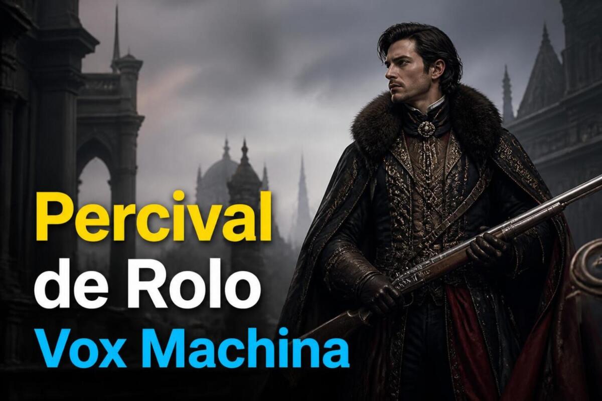 Percival de Rolo, il gunslinger di Vox Machina: classe e storia